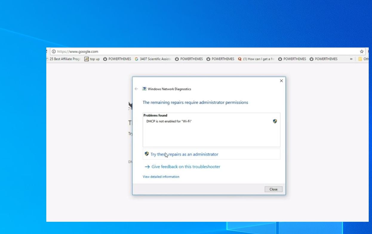 “DHCP Kablosuz Ağ İçin Etkin Değil” Hatasını Düzeltme - Küresel Geek