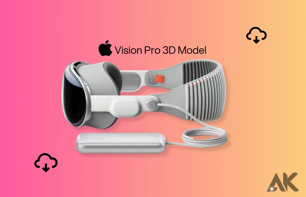 Apple Vision Pro 3D Modelini İndirin: Kendi Sanal Gerçeklik ...