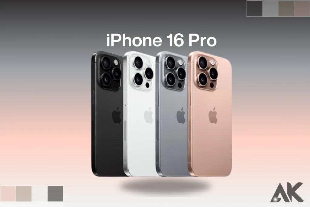 Canlı Palet: iPhone 16 Pro Renkleri, 2024 Koleksiyonu - Küresel Geek
