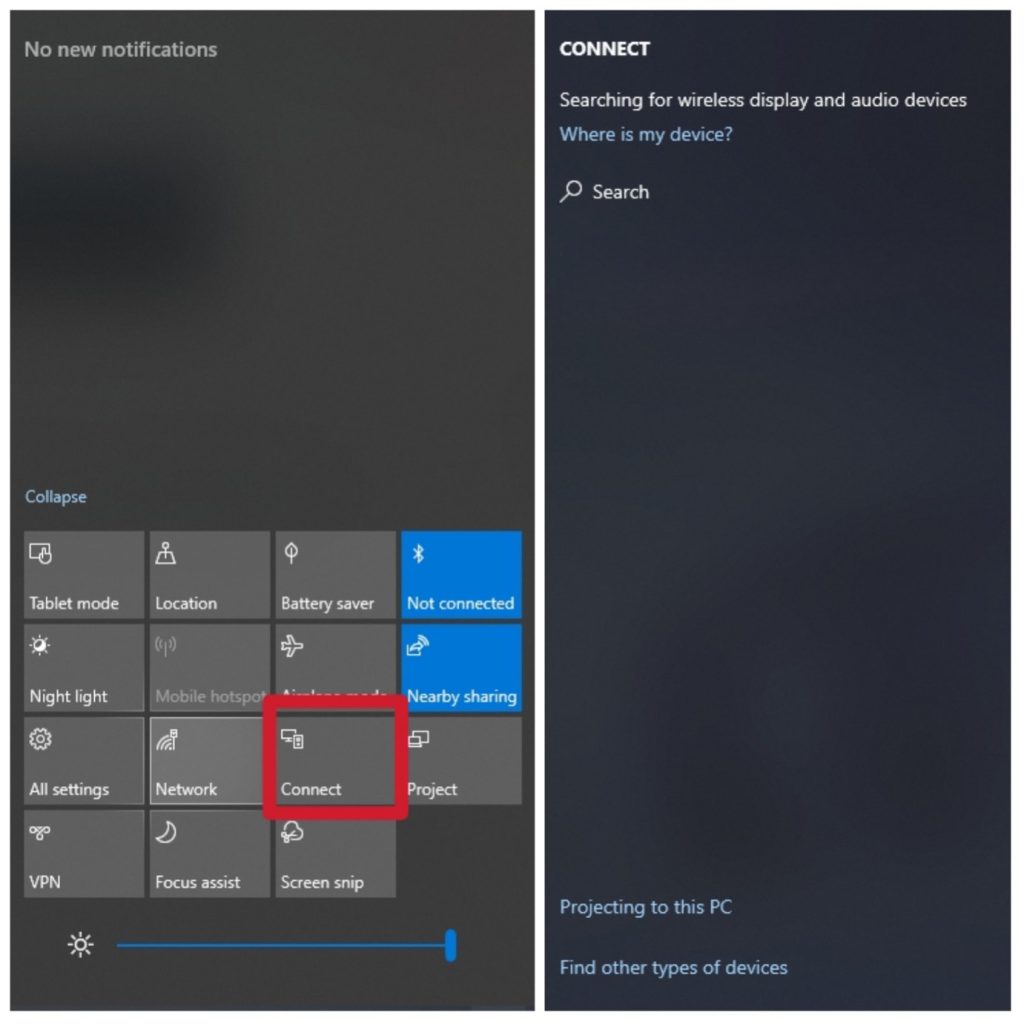 Windows 10'daki Bluetooth ses cihazlarına ve kablosuz ekranlara ...